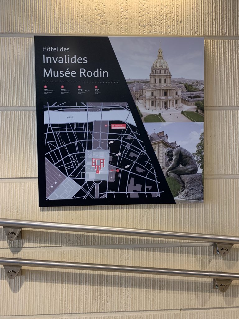 Gare des Invalides | Ouest Signalétique Services